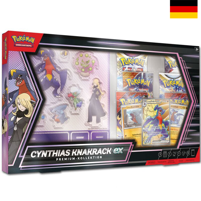 Cynthias Knakrack EX Premium Kollektion (Deutsch) – Pokémon TCG Box ...