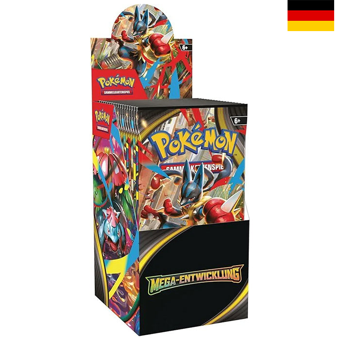 Mega – Mega Entwicklung 18er Display (Deutsch) | Pokémon Mega Display ...