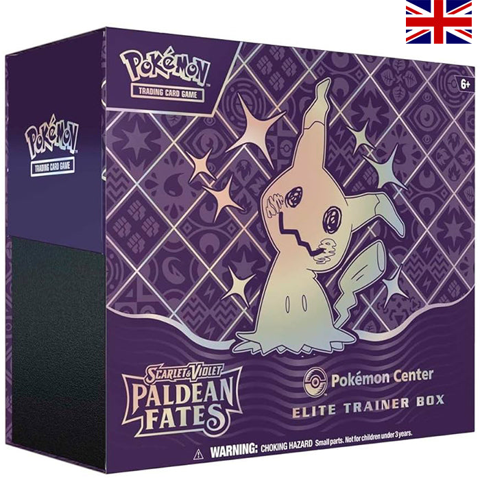 Paldean Fates Pokémon Center Elite Trainer Box – Pokémon TCG (Englisch ...
