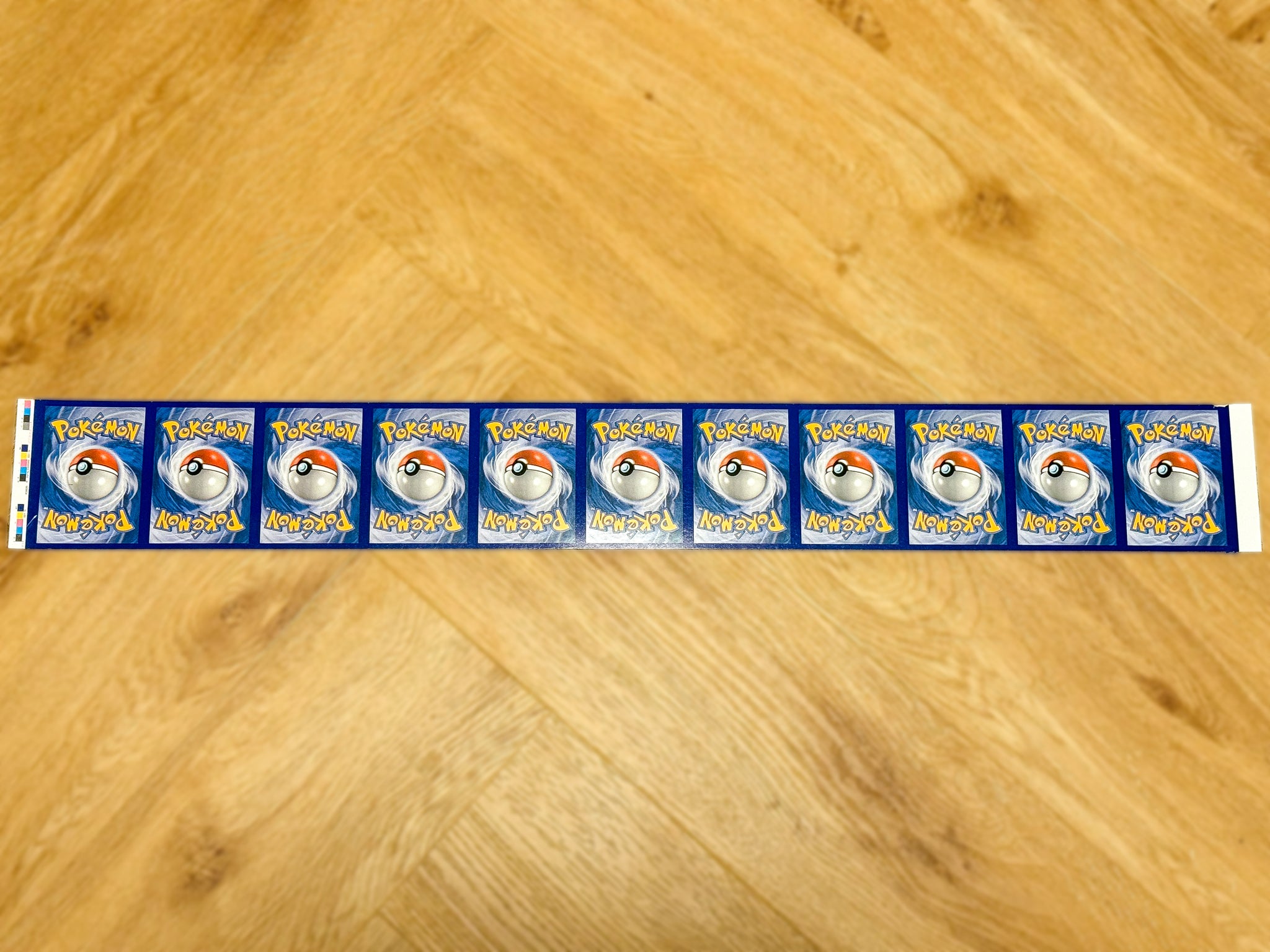 Uncut Stripe Black & White Reverse Foil – Rare uncut Pokémon trading ...